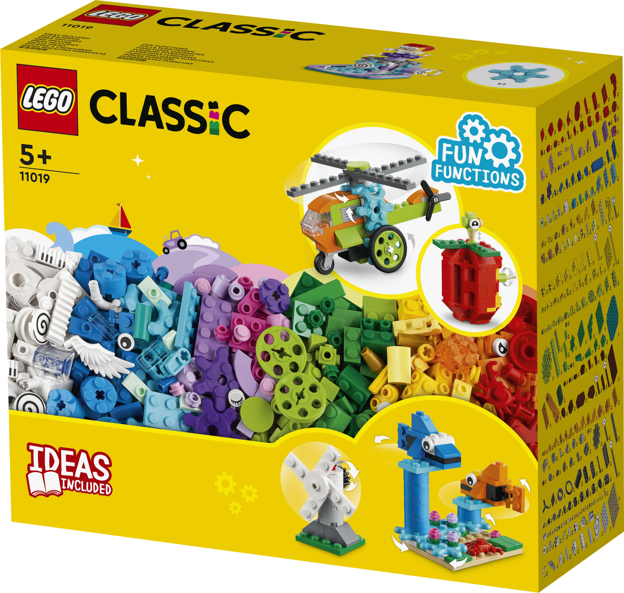 LEGO Classic 11019 Palikat ja toiminnot | Karkkainen.com verkkokauppa