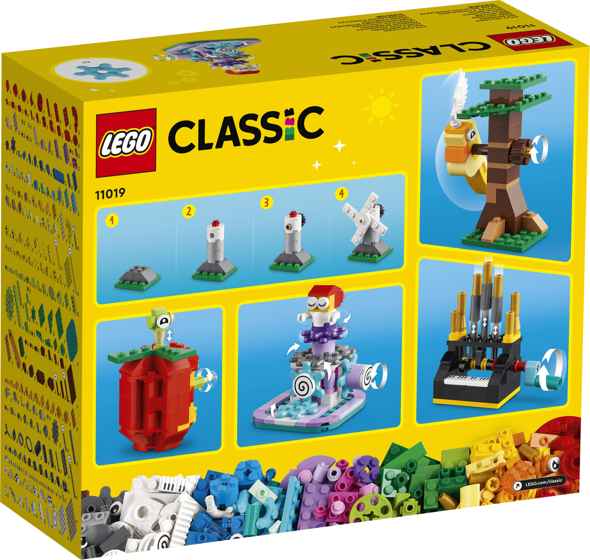 LEGO Classic 11019 Palikat ja toiminnot | Karkkainen.com verkkokauppa