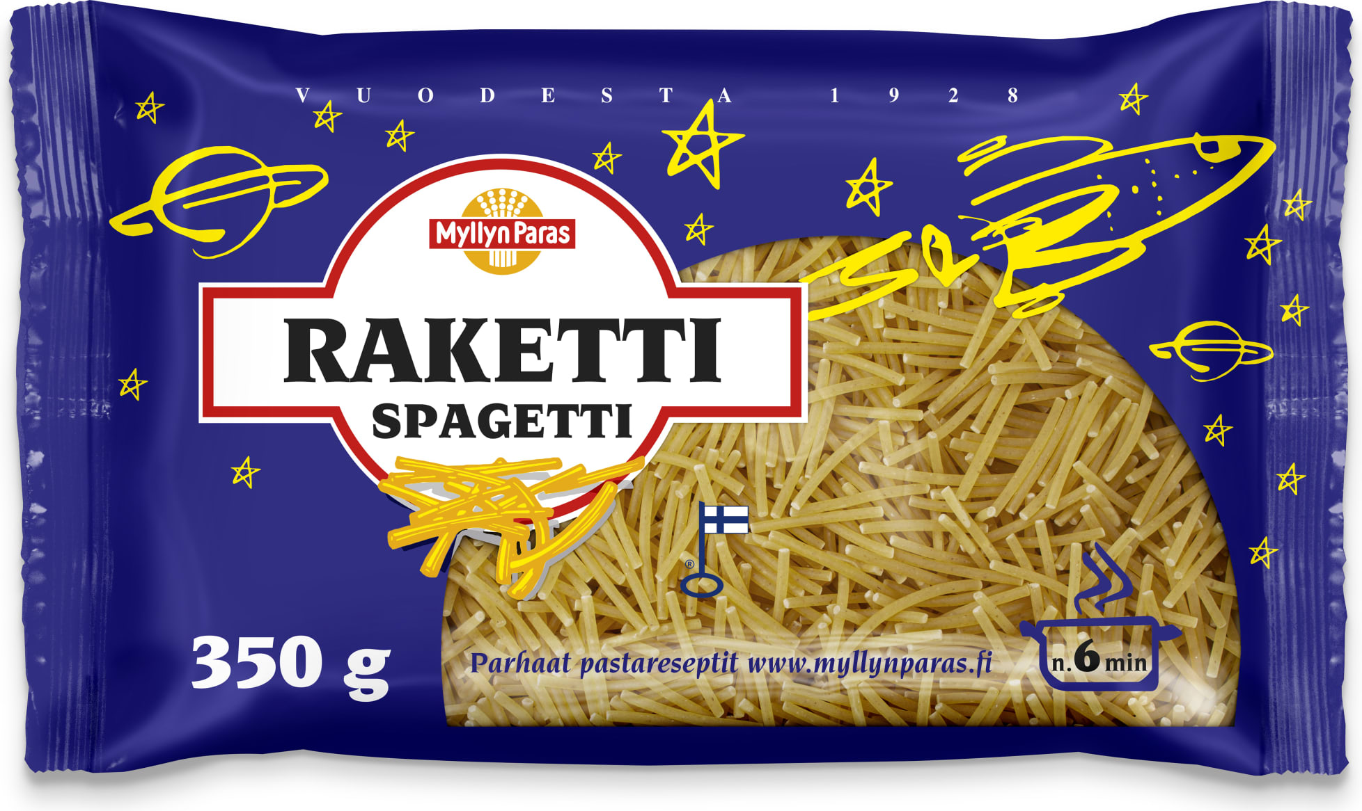 Myllyn Paras 350g raketti spagetti | Karkkainen.com verkkokauppa