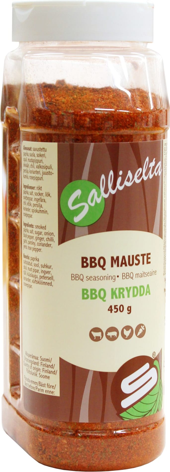 Salliselta 450g BBQ-mauste | Karkkainen.com verkkokauppa