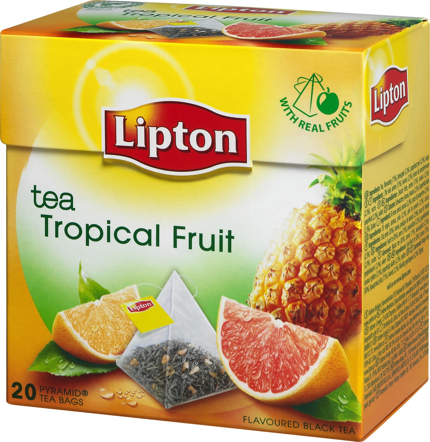 Lipton Tropical Fruit Pyramidi 20 pss musta tee | Karkkainen.com ...