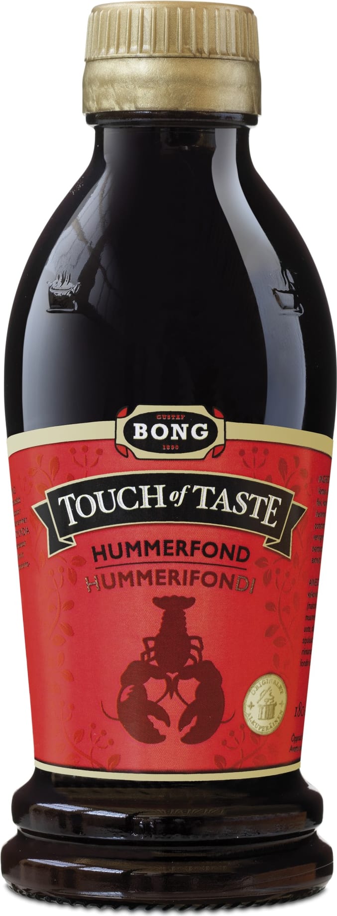 Bong Touch of Taste 180ml hummerifondi | Karkkainen.com verkkokauppa
