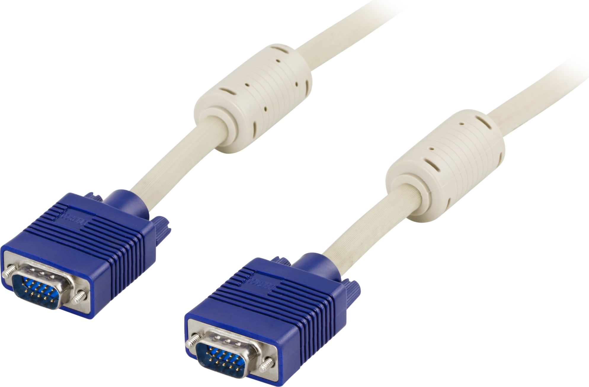 Deltaco RGB-2G 1 m VGA-kaapeli | Karkkainen.com verkkokauppa