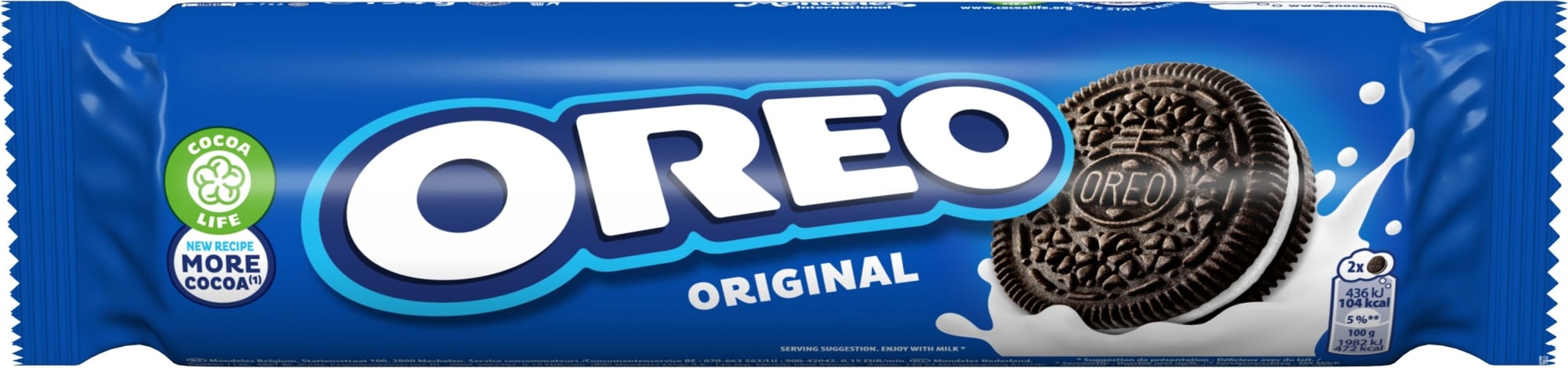 Oreo Original 154 g täytekeksi | Karkkainen.com verkkokauppa