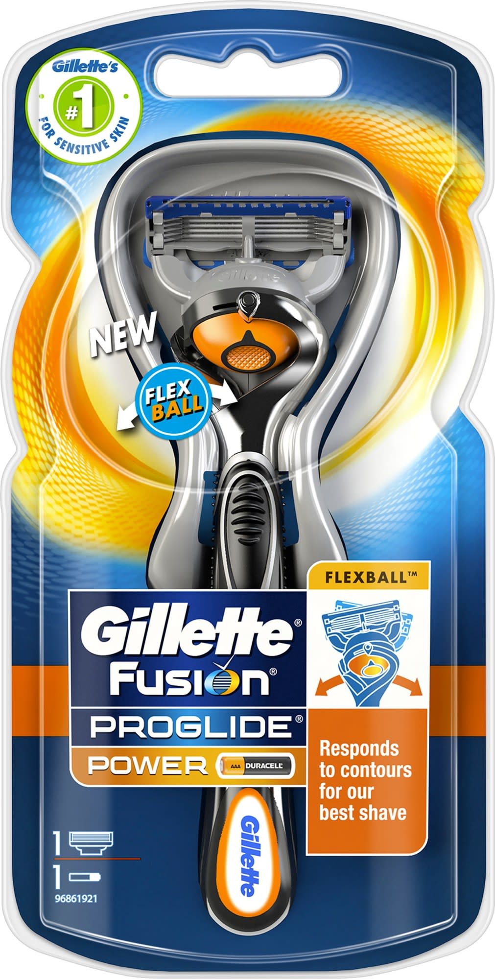 Gillette Flexball Power partahöylä | Karkkainen.com verkkokauppa