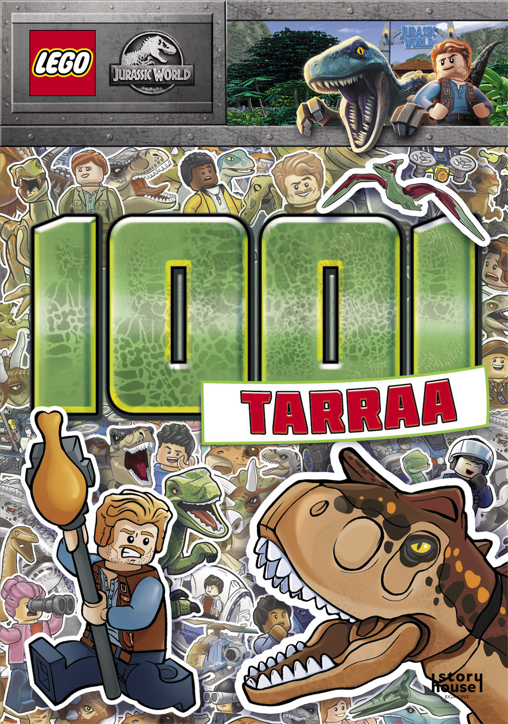 Lego Jurassic World 1001 tarraa puuhakirja | Karkkainen.com verkkokauppa