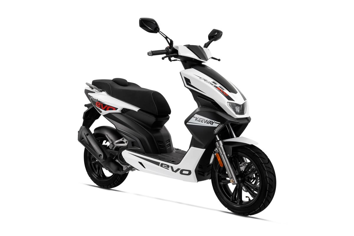 Keeway Fact Evo E5 valkoinen skootteri | Karkkainen.com verkkokauppa