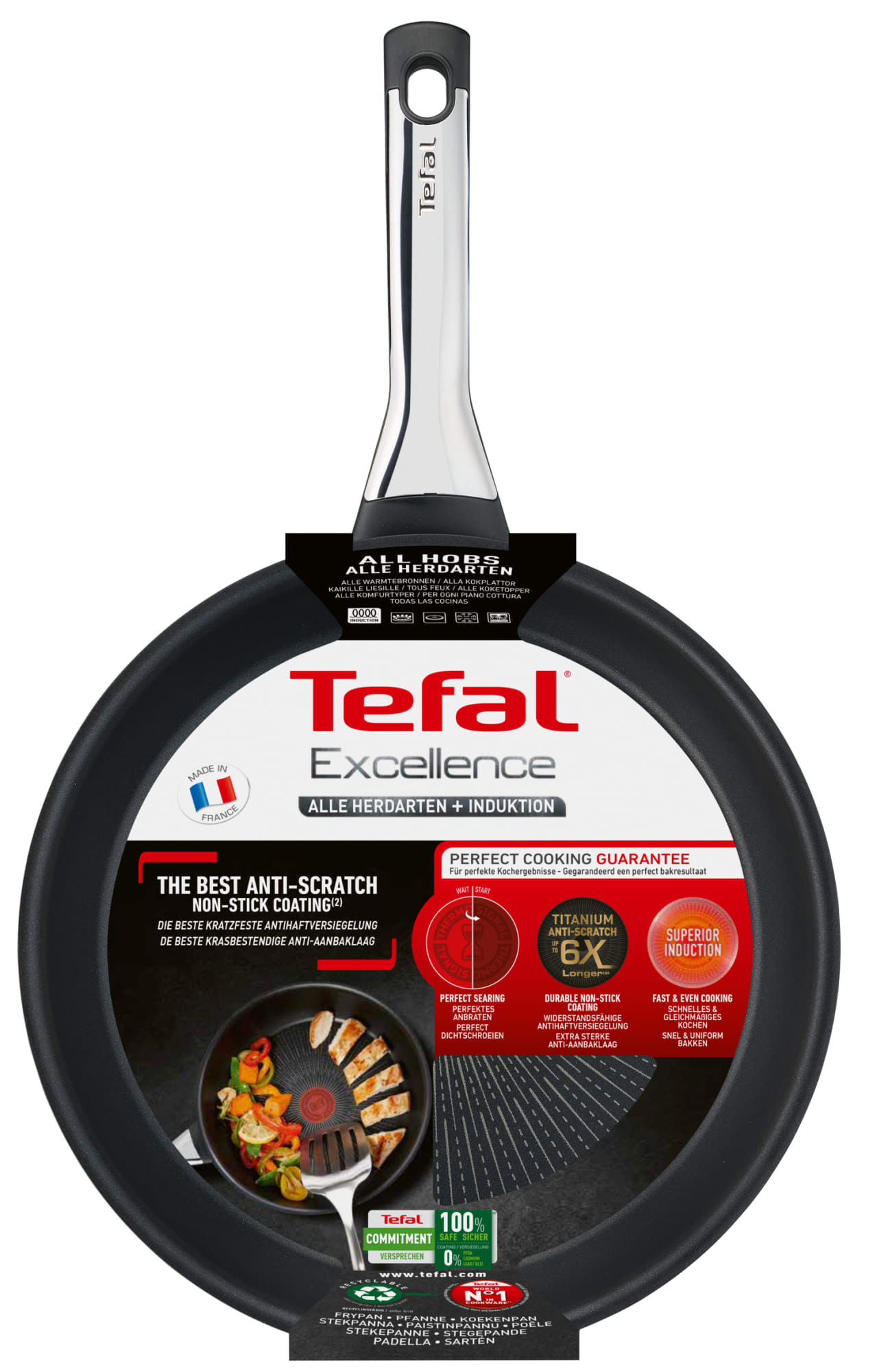 Tefal Excellence 26cm paistinpannu | Karkkainen.com verkkokauppa