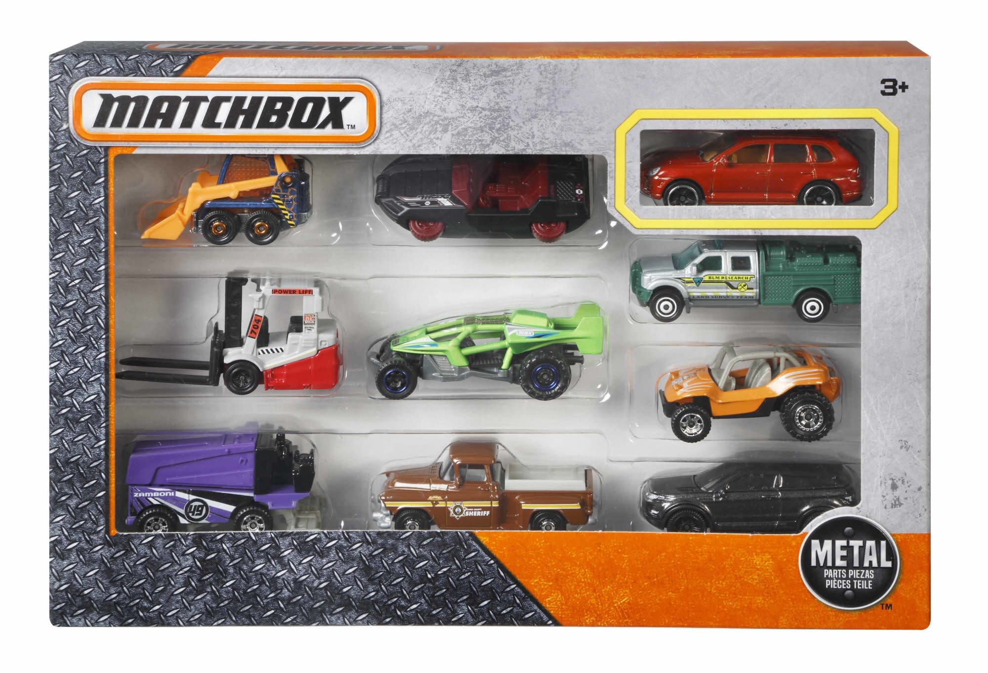 Matchbox 10-pack pikkuautopakkaus | Karkkainen.com verkkokauppa