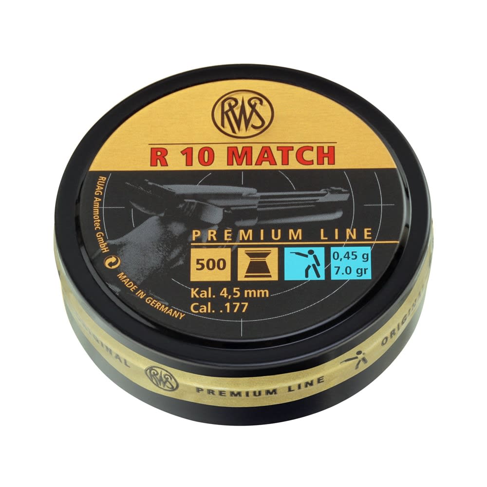 RWS R-10 LP Match 4,5 mm 500 kpl ilmapistooli luoti | Karkkainen.com verkkokauppa