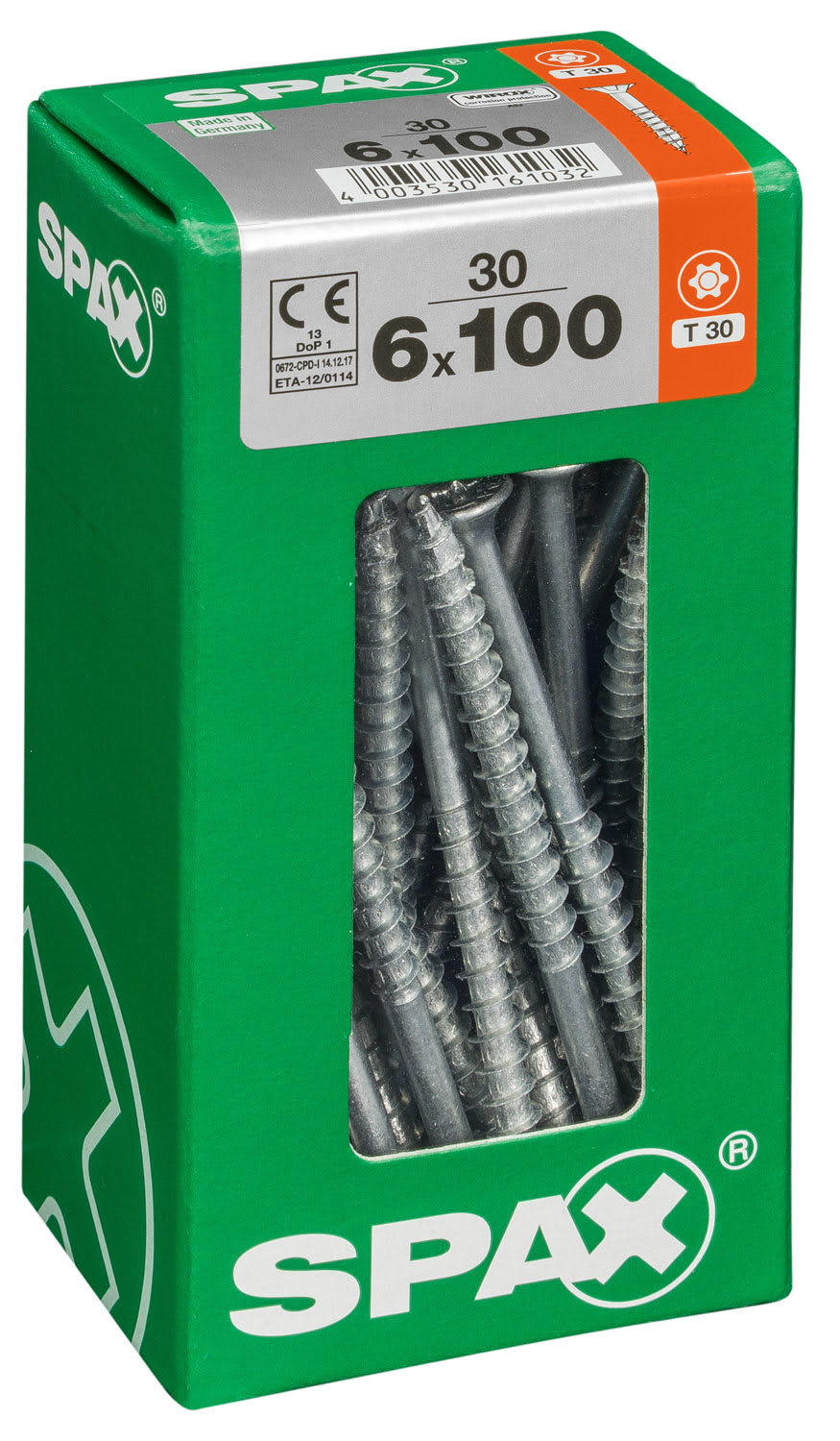 Spax TX 6x100 uppokanta yleisruuvi | Karkkainen.com verkkokauppa