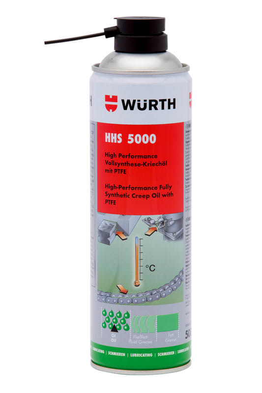 Wurth HHS 5000 500ml voiteluöljy | Karkkainen.com verkkokauppa