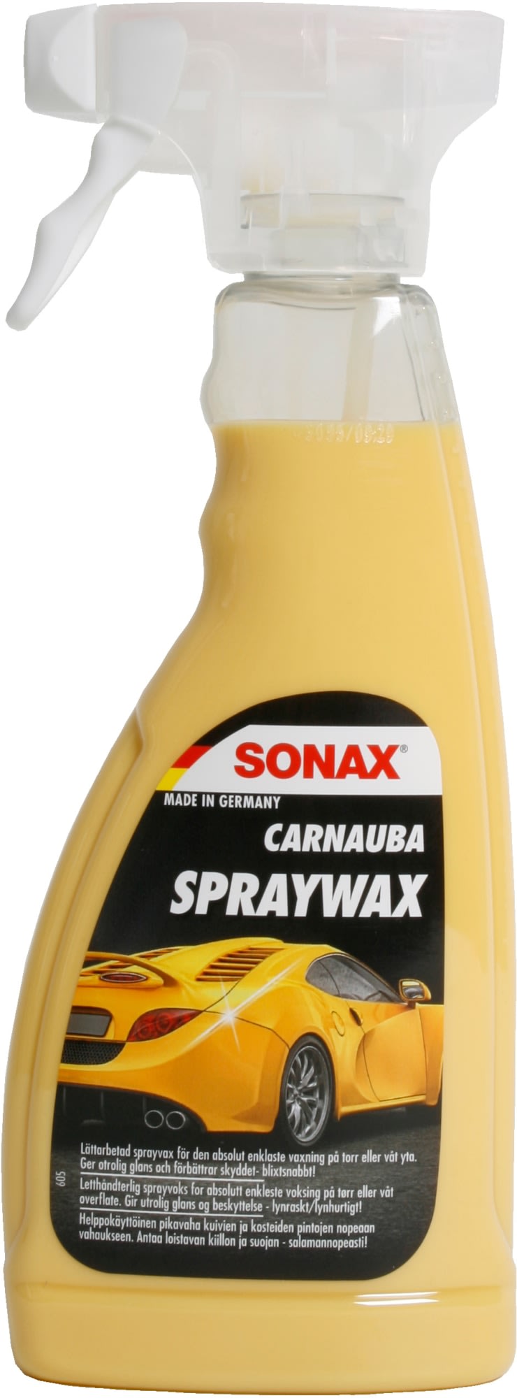 Sonax Carnauba SprayWax 500ml autovaha | Karkkainen.com verkkokauppa