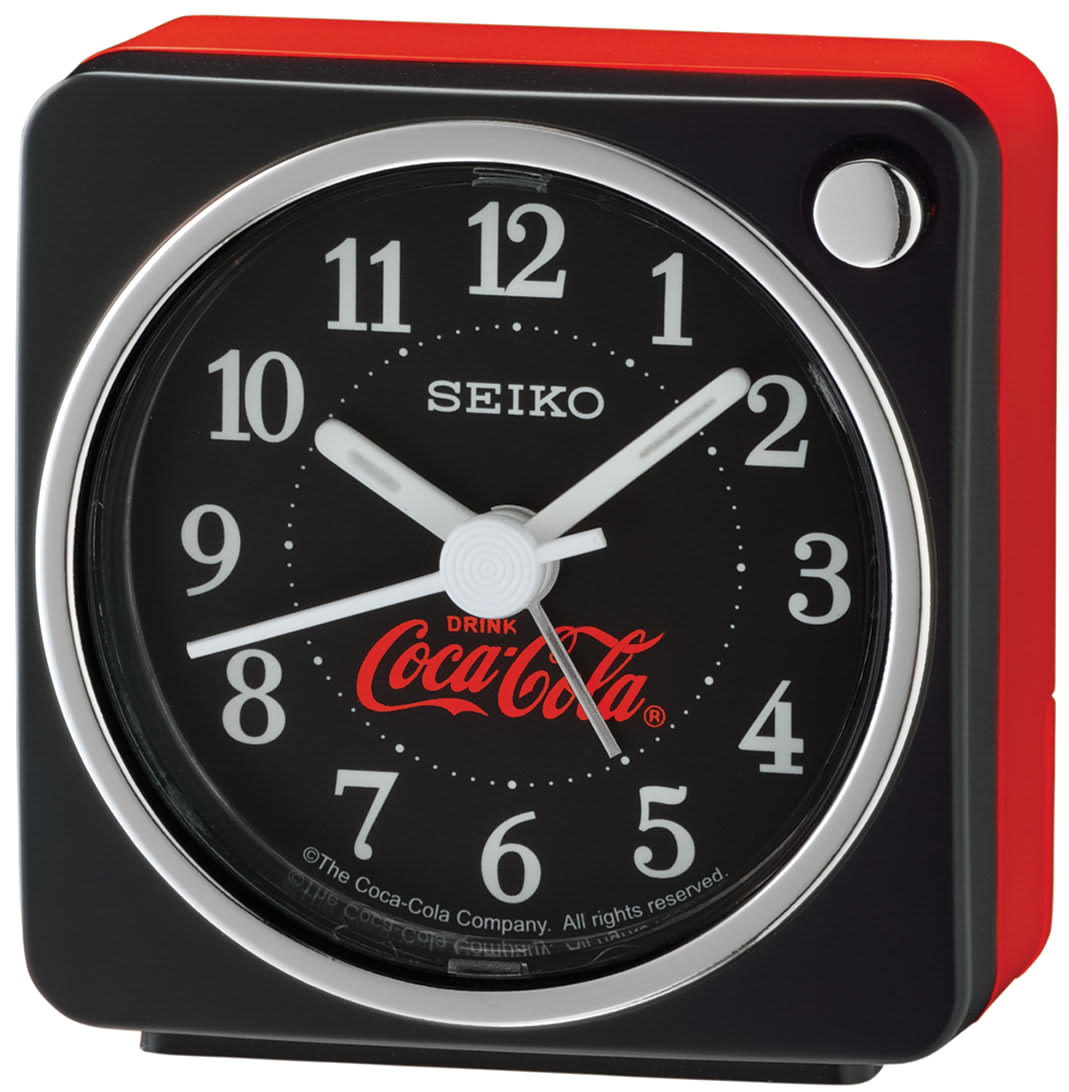 Seiko QHE905K Coca-Cola herätyskello | Karkkainen.com verkkokauppa