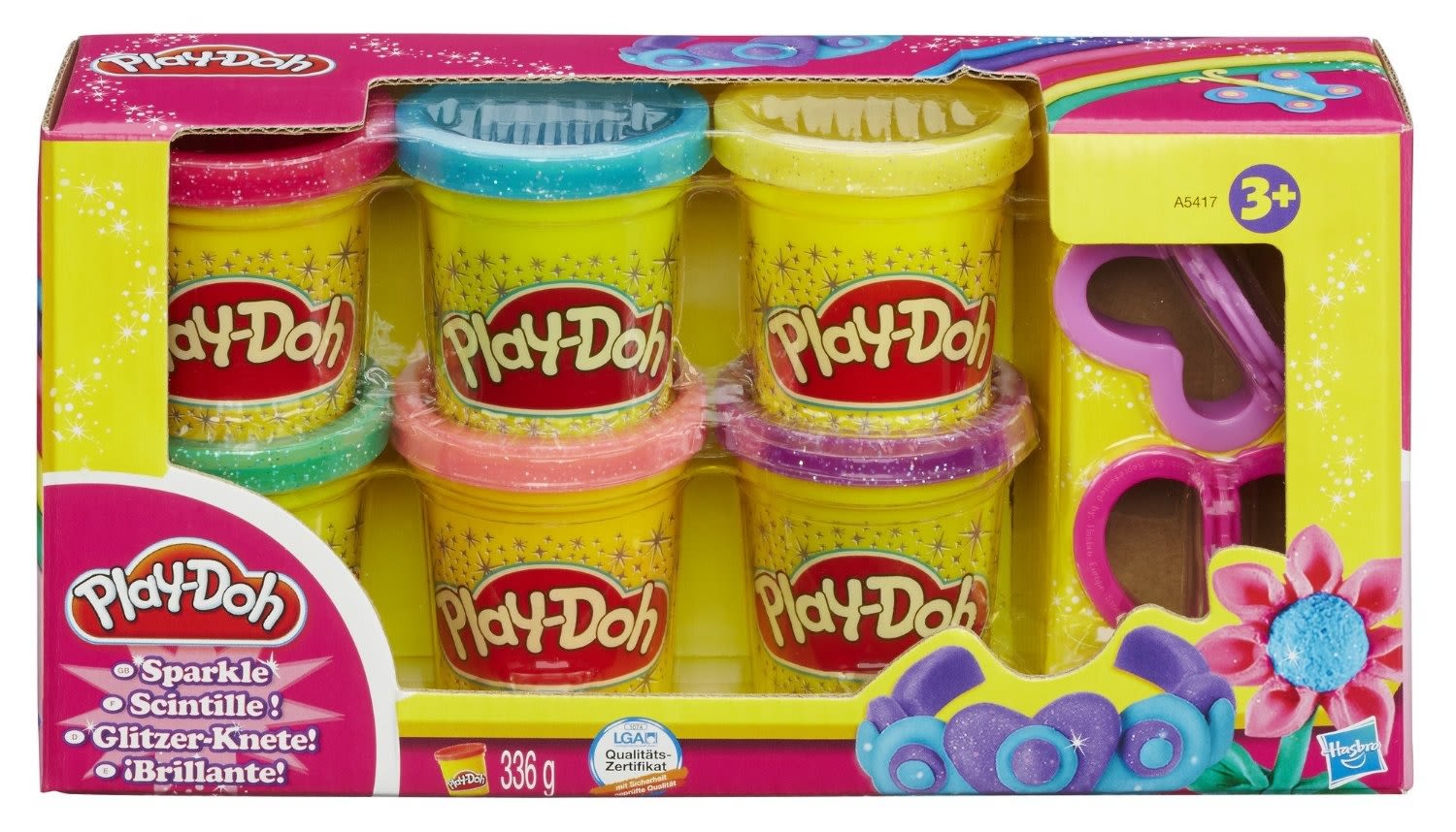 Play-Doh Sparkle Compound collection muovailuvaha | Karkkainen.com ...