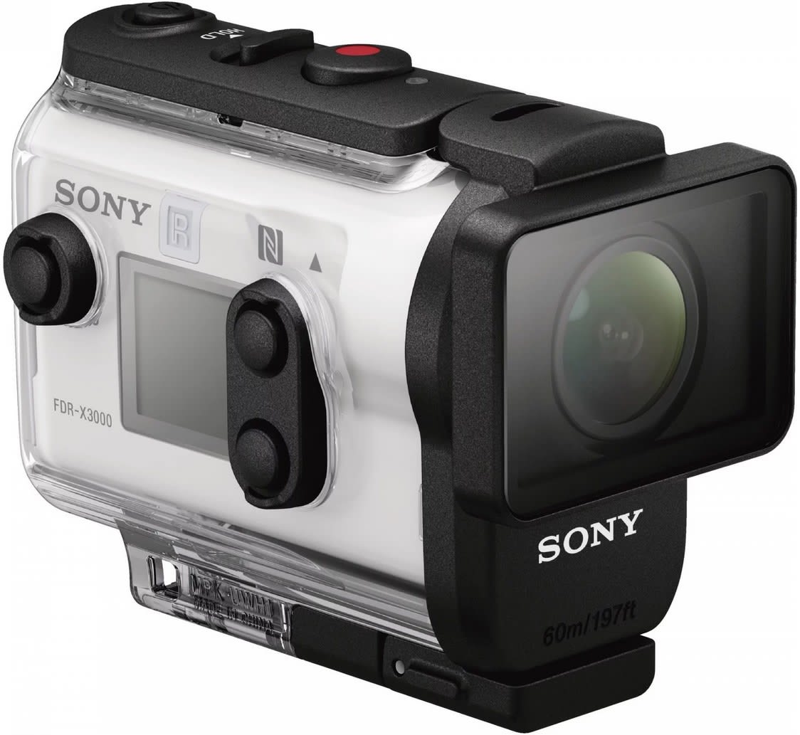 Sony FDR-X3000R 4K Action Cam kamera | Karkkainen.com verkkokauppa