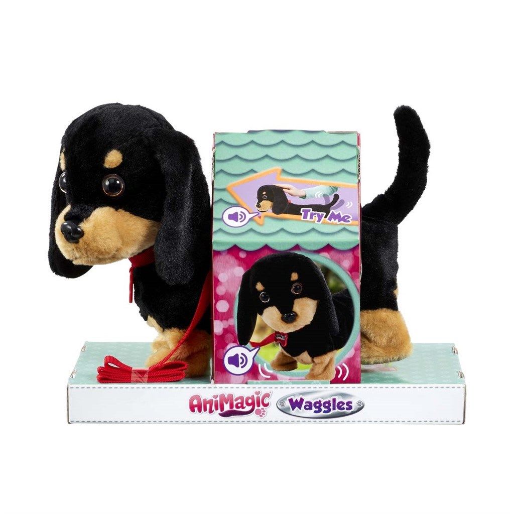 Animagic Waggles interaktiivinen koiranpentu | Karkkainen.com verkkokauppa