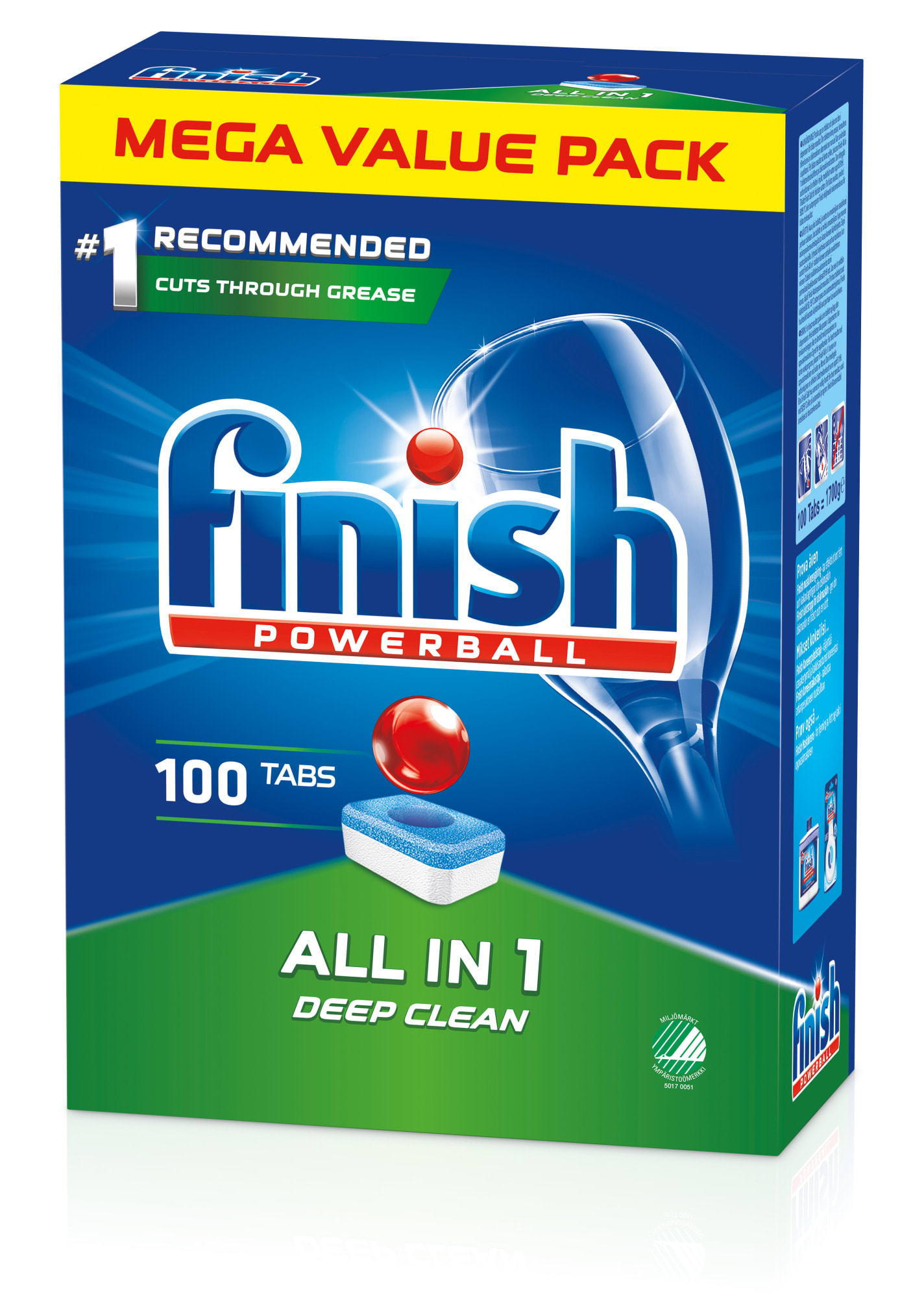 Finish Powerball All In 1 100 Tab Konetiskitabletti Karkkainen Finish Powerball All In 1 100 Tab Konetiskitabletti Karkkainen