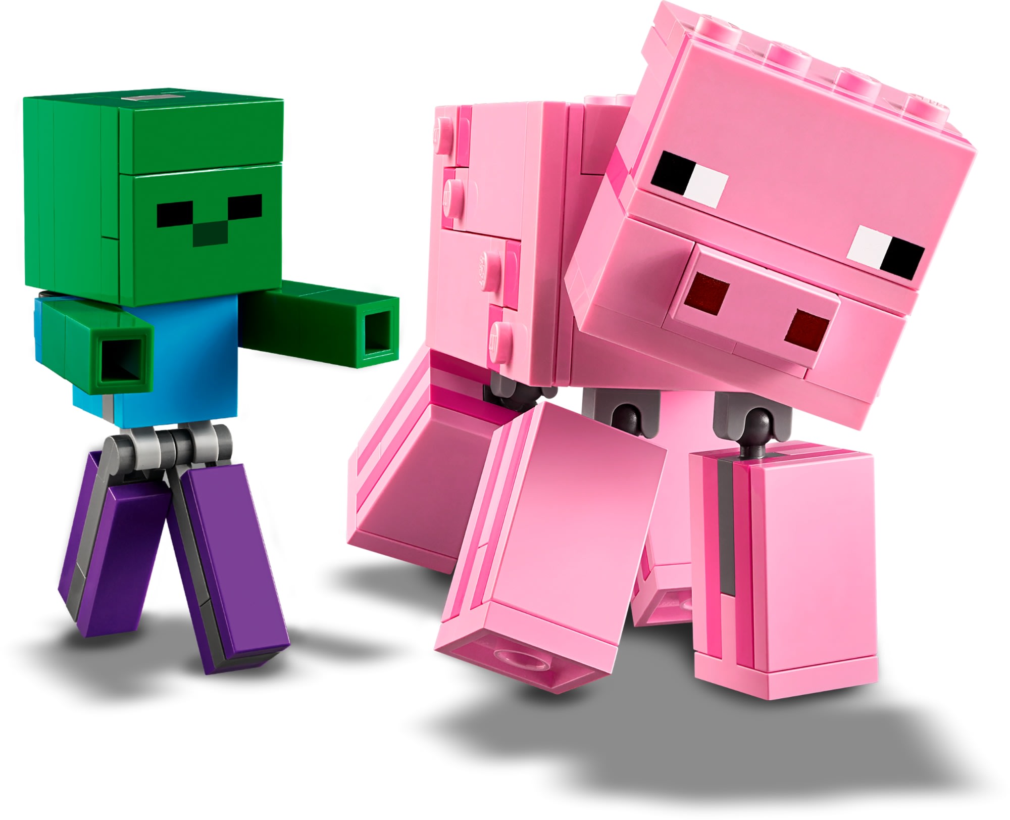 LEGO Minecraft 21157 BigFig possu ja pikkuzombi | Karkkainen.com ...