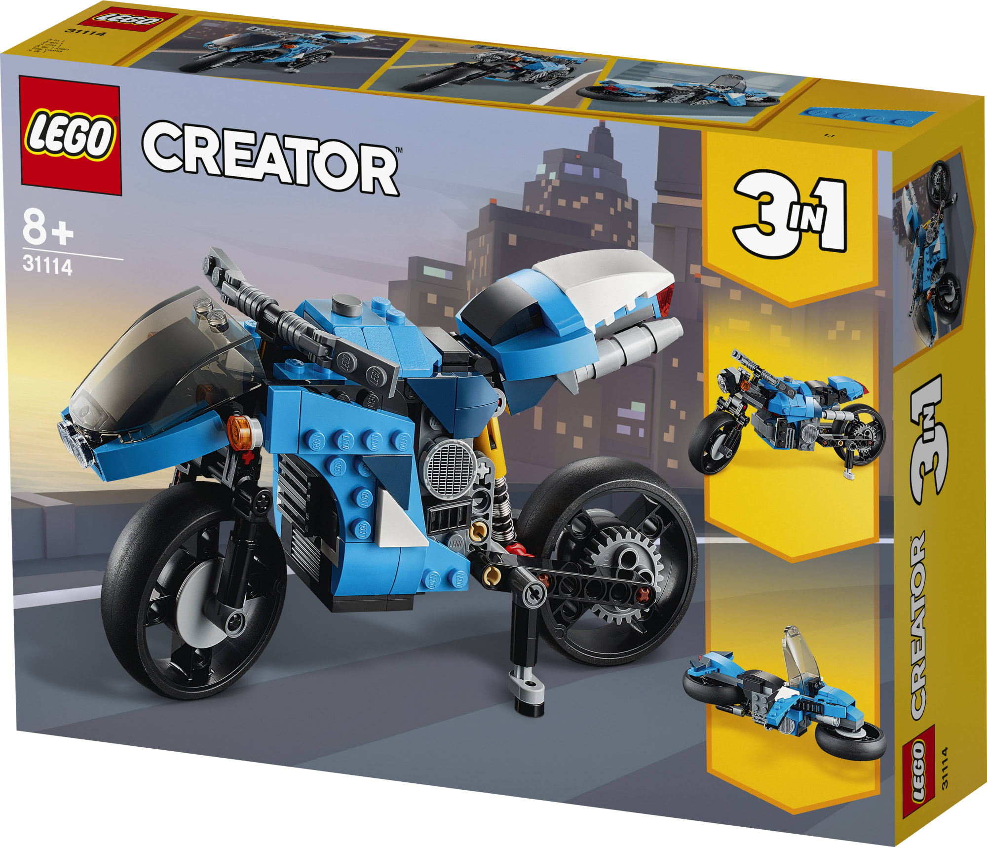 LEGO Creator 31114 Supermoottoripyörä | Karkkainen.com verkkokauppa