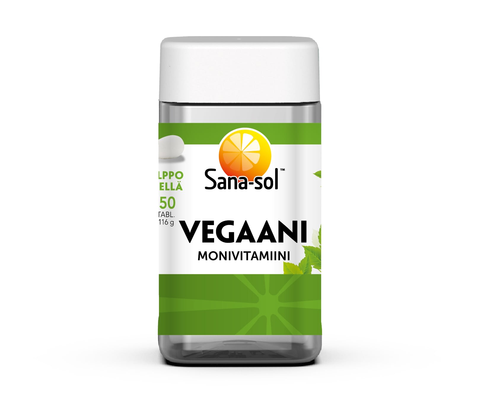 Sana-Sol Vegaani Monivitamiini 150 tabl. ravintolisä | Karkkainen.com ...