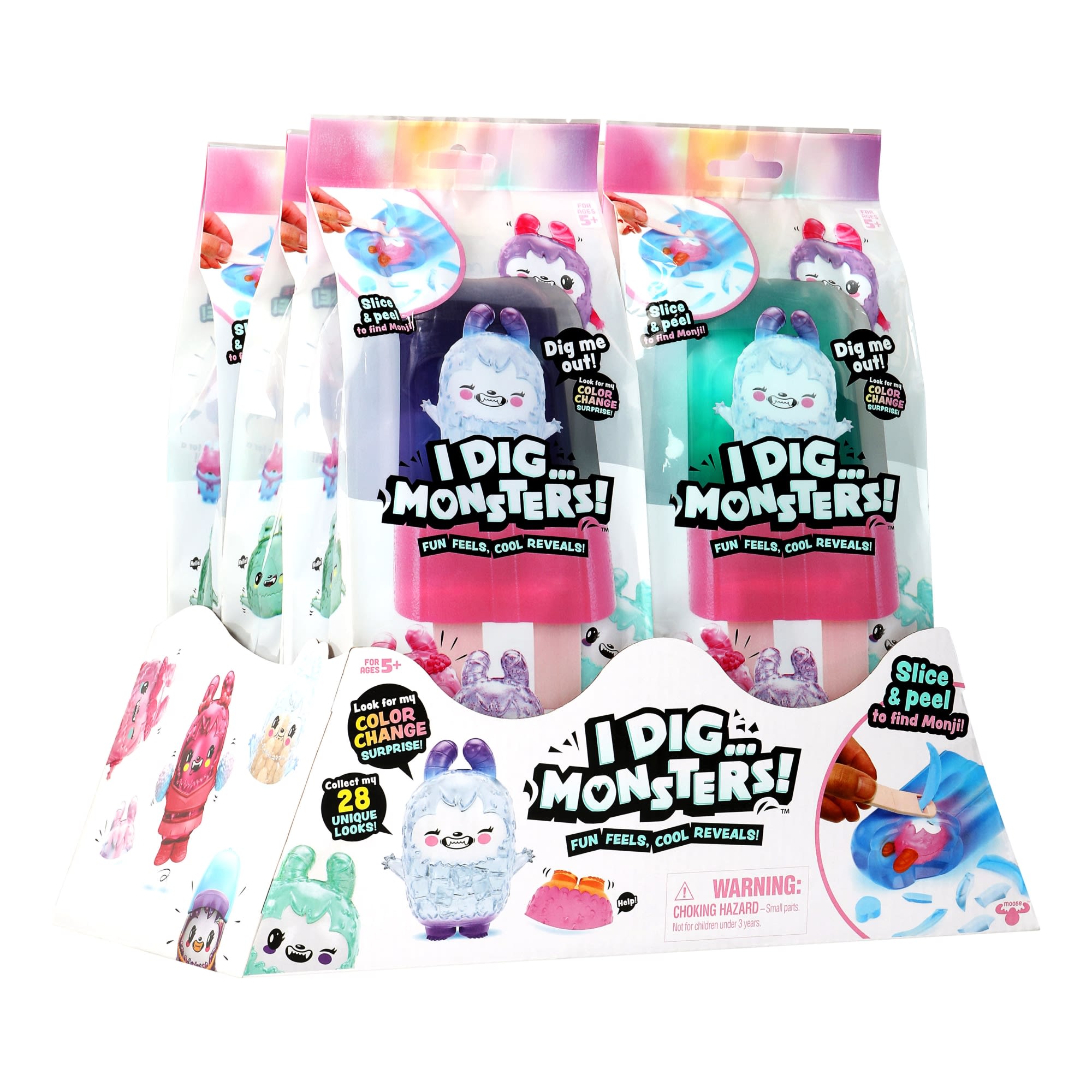 I Dig Monsters 1-pack soma monsterifiguuri | Karkkainen.com verkkokauppa