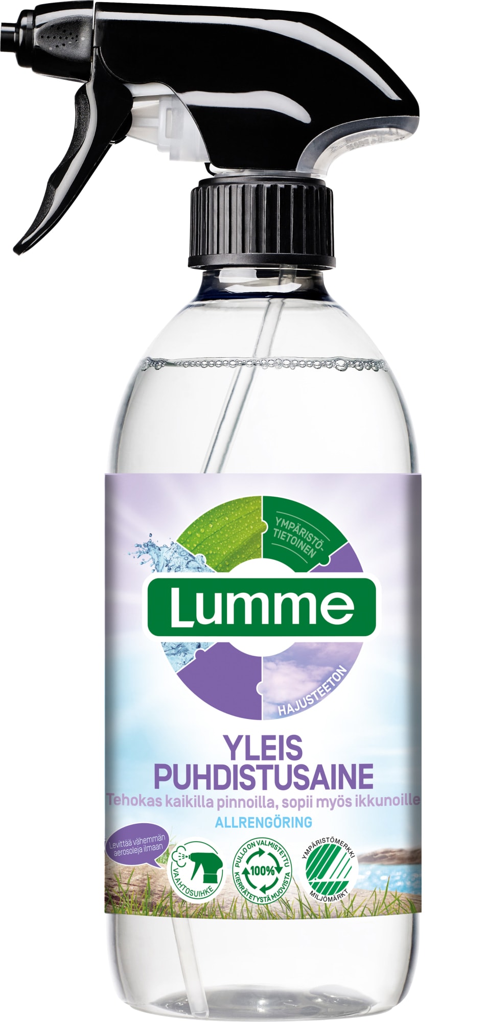 Lumme 500 ml hajusteeton yleispuhdistussuihke | Karkkainen.com verkkokauppa