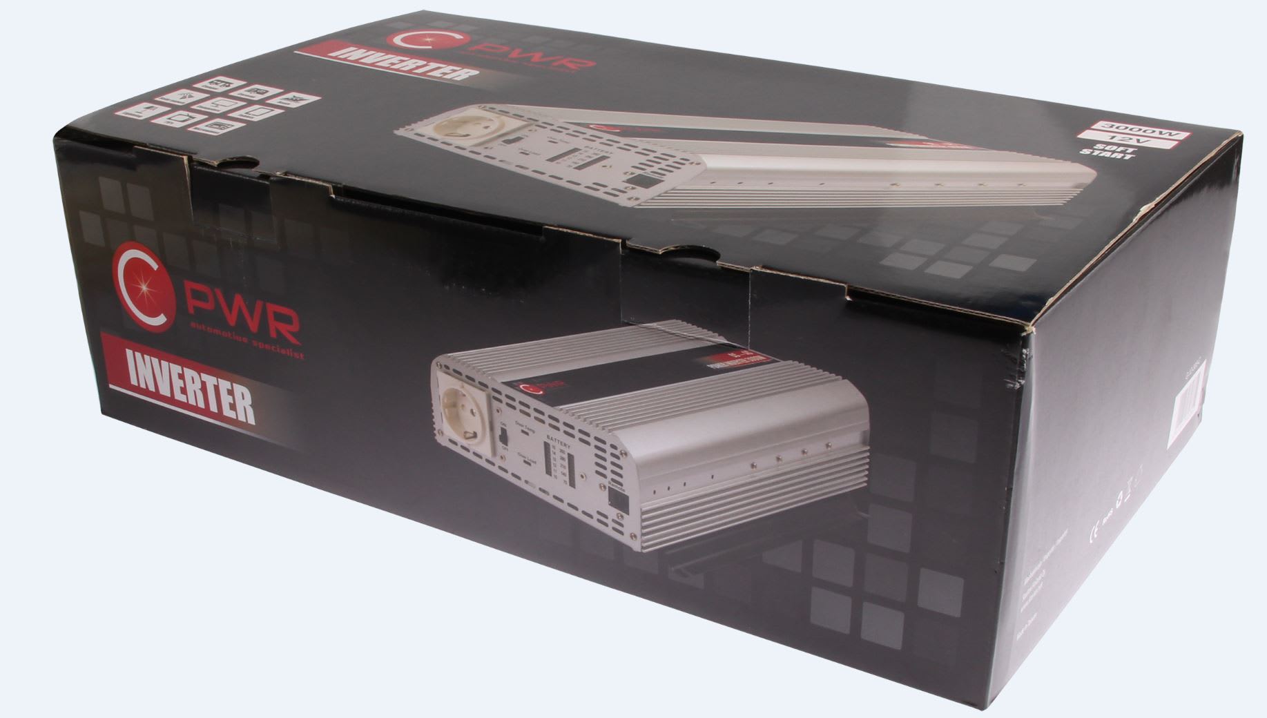 C-Pwr 12V 3000W invertteri | Karkkainen.com verkkokauppa