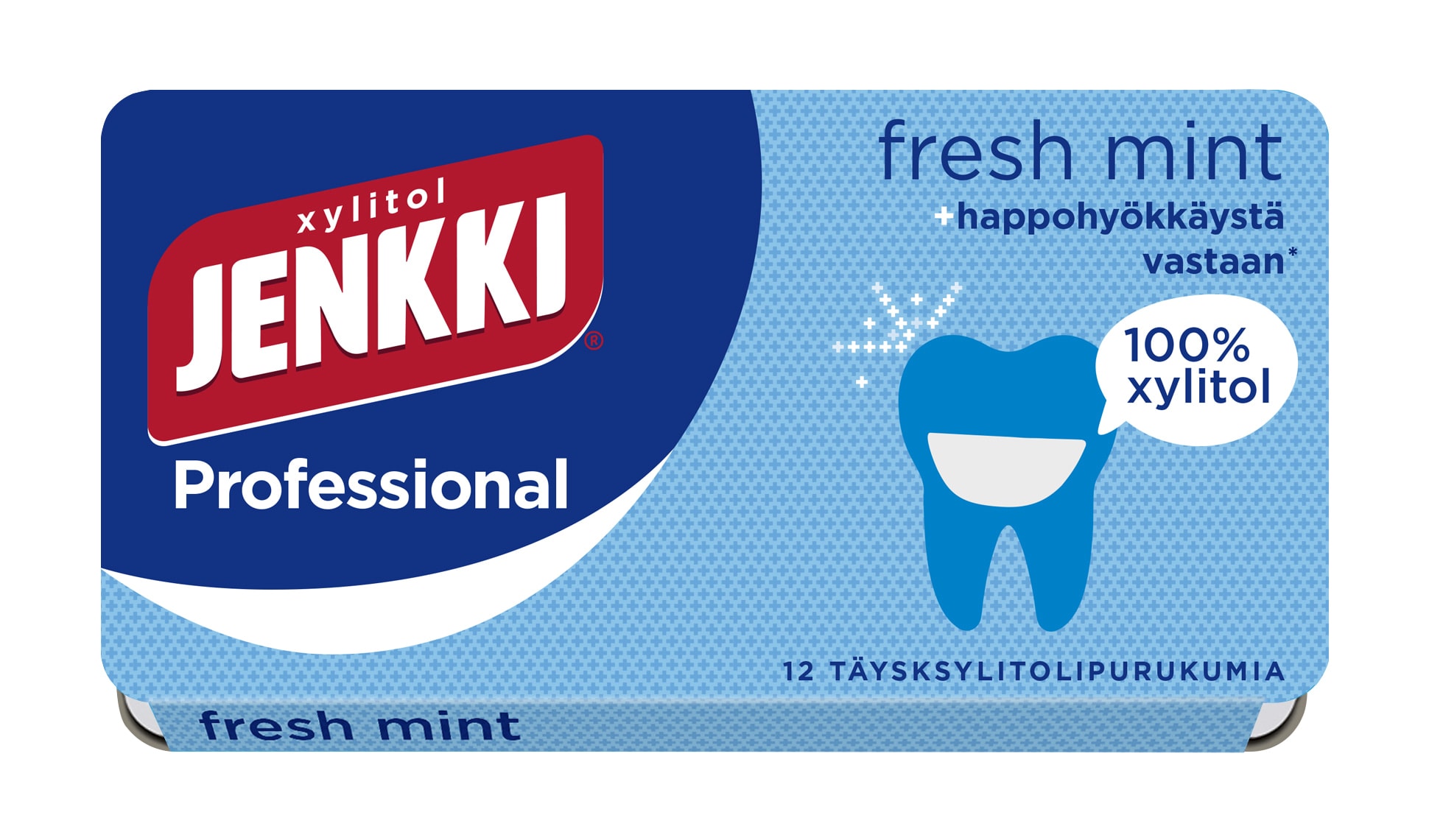 Jenkki Professional FreshMint 17 g purukumi | Karkkainen.com verkkokauppa