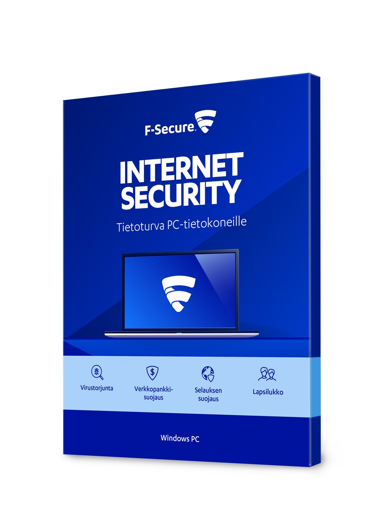 F-Secure Internet Security 12 kk 3 laitetta tietoturvaohjelma ...