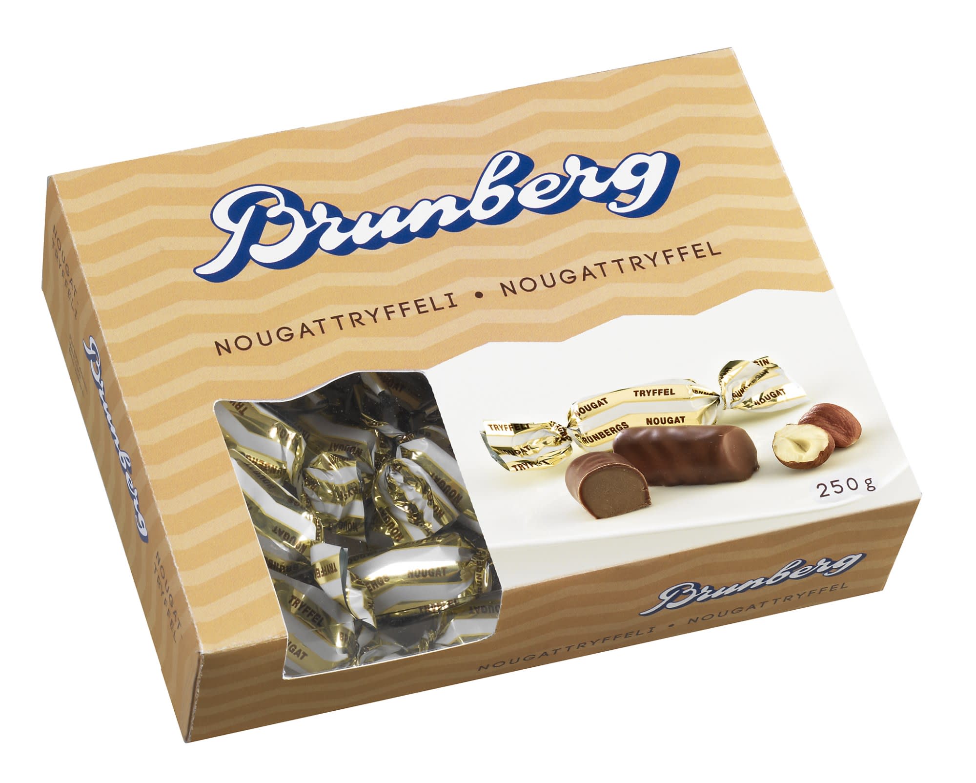 Brunberg 250 g nougattryffelirasia | Karkkainen.com verkkokauppa