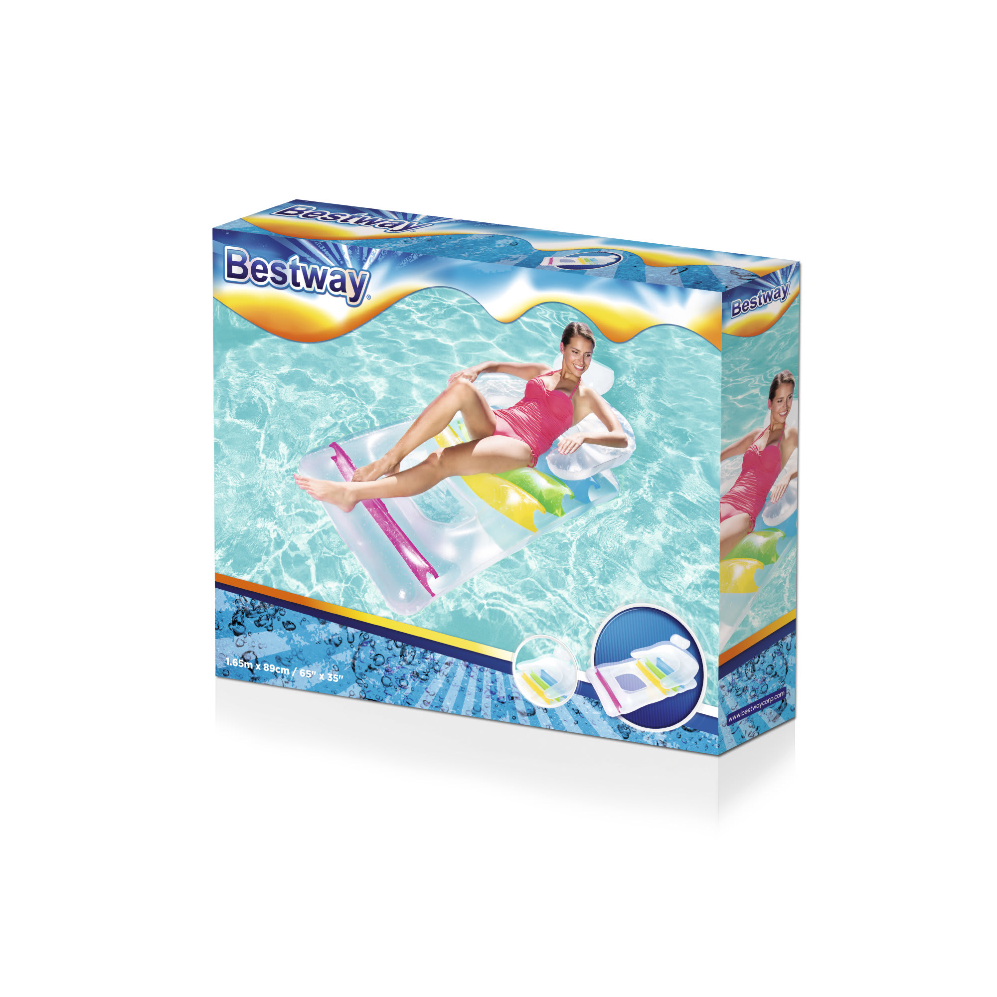 Bestway Kool Lounge 1,65m x 89cm uimapatja | Karkkainen.com verkkokauppa