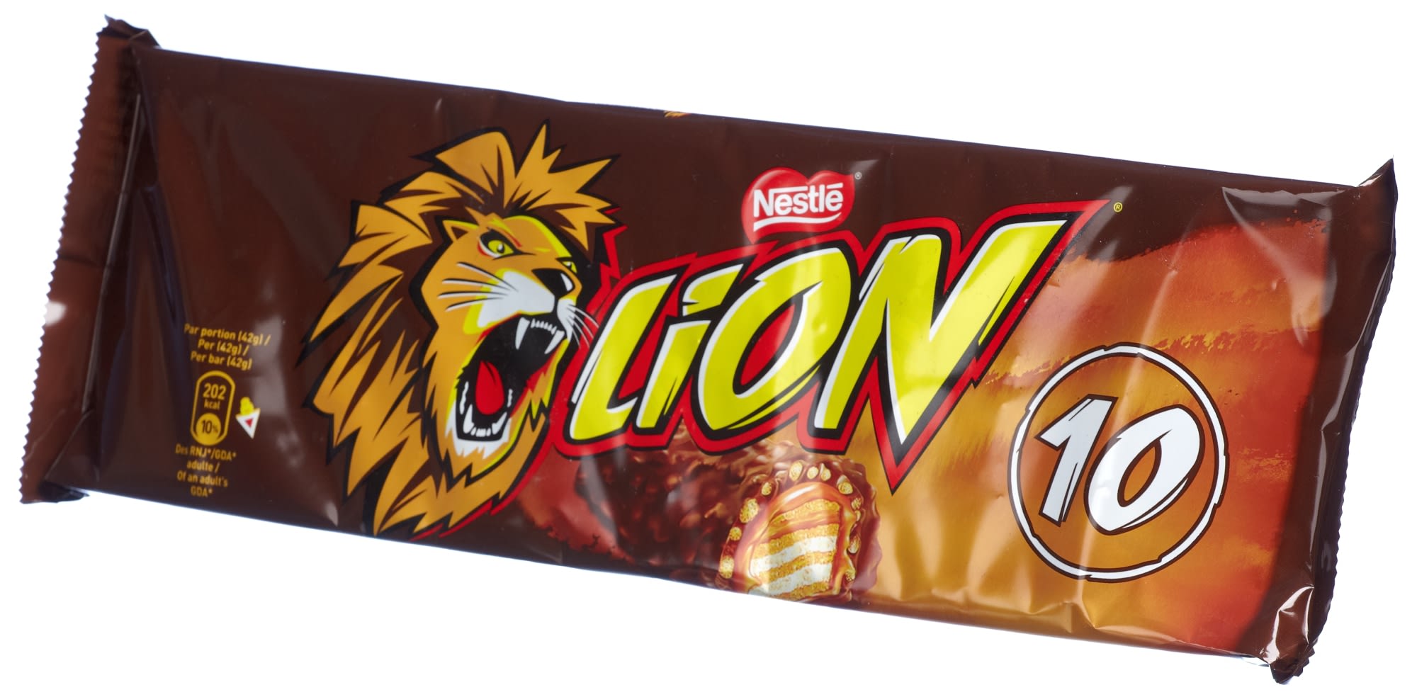 Lion 420 g 10-pack suklaapatukka | Karkkainen.com verkkokauppa