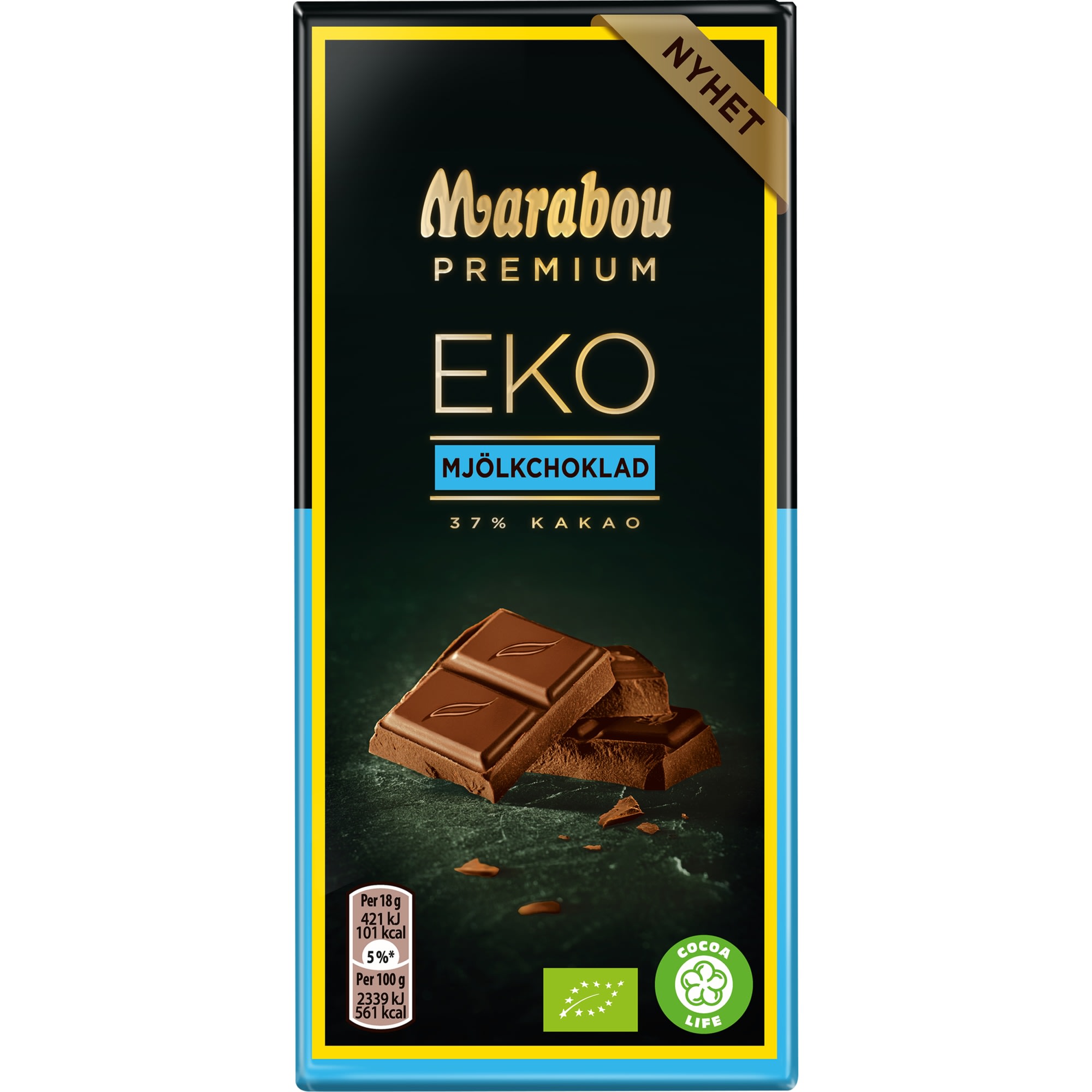 Marabou Premium Eko Milk 90 g suklaalevy | Karkkainen.com verkkokauppa