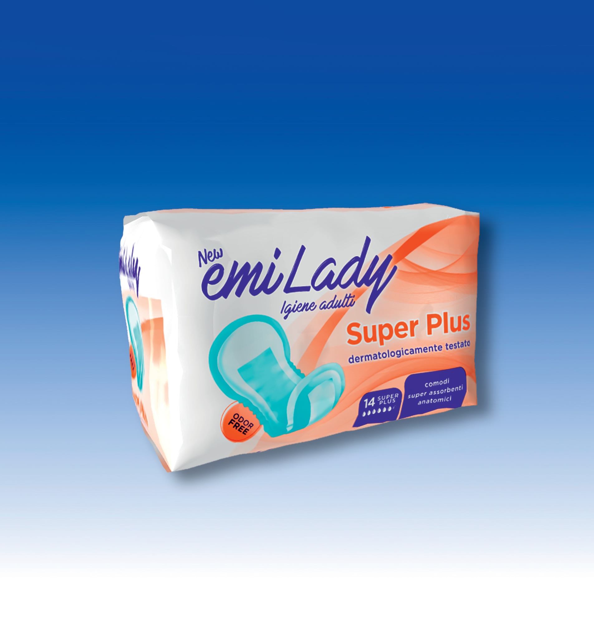 Emi Lady super plus 14 extra long terveysside | Karkkainen.com verkkokauppa