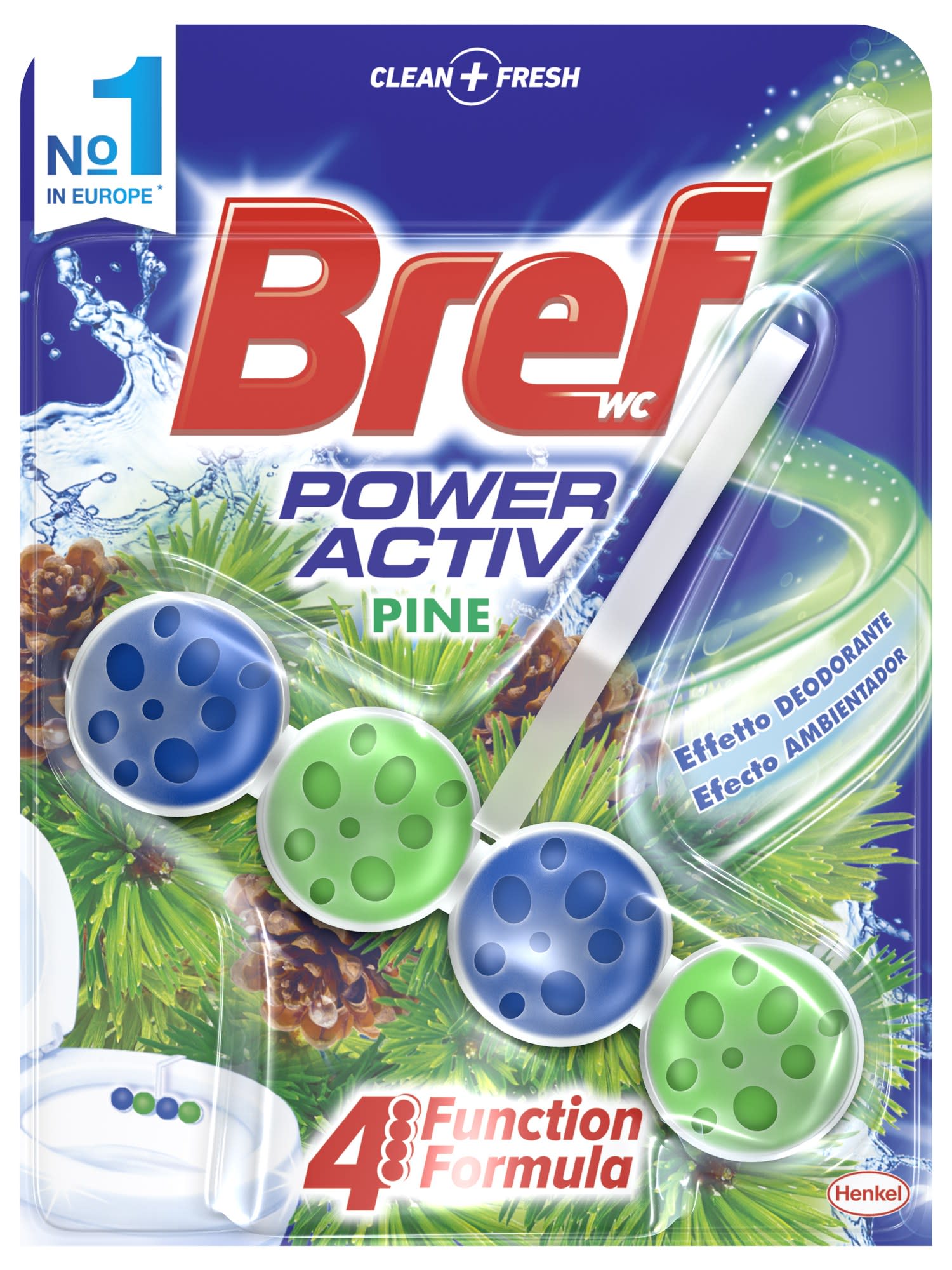 Bref Power Active Pine 50 g wc-raikastin | Karkkainen.com verkkokauppa