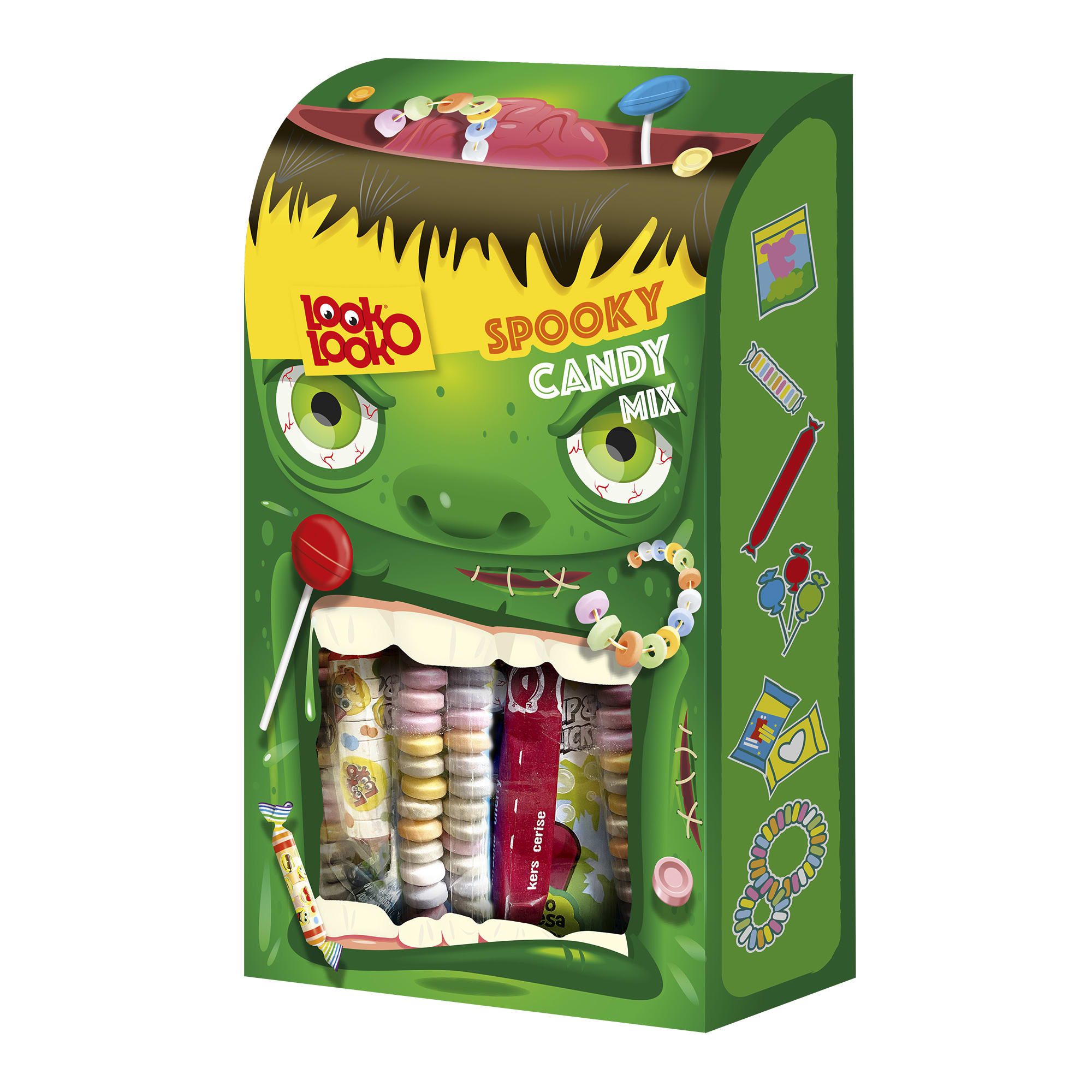 Look-O-Look Spooky Candy Mix 165 g makeissekoitus | Karkkainen.com ...
