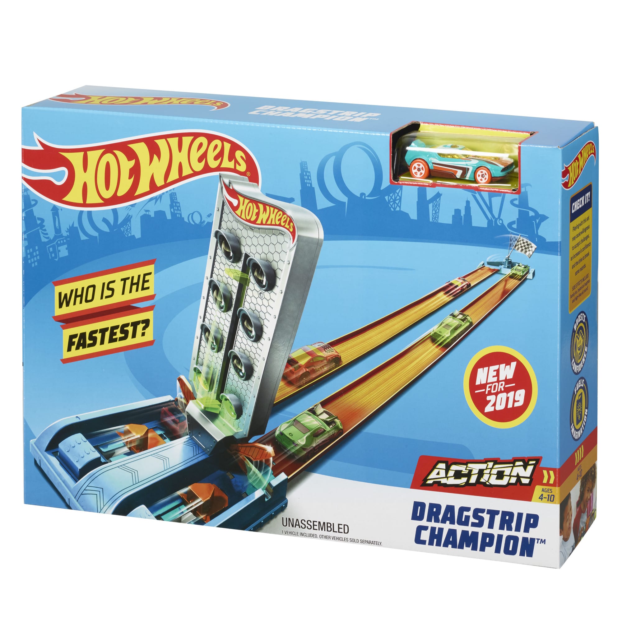 Hot Wheels Drag Race autorata | Karkkainen.com verkkokauppa
