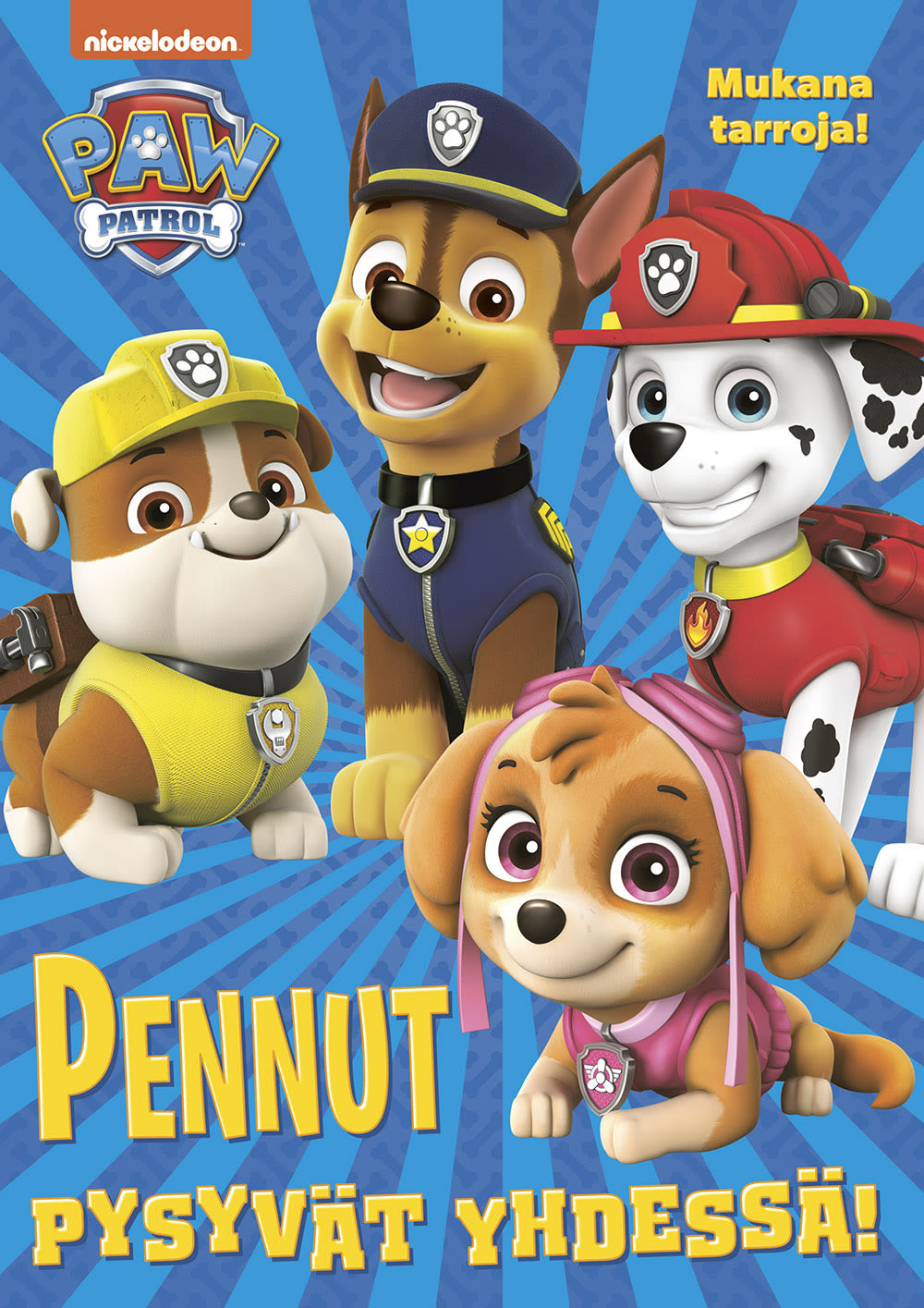 Ryhmä Hau - Paw Patrol Pennut pysyvät yhdessä puuhakirja | Karkkainen ... Ryhmä Hau - Paw Patrol Pennut pysyvät yhdessä puuhakirja | Karkkainen ...